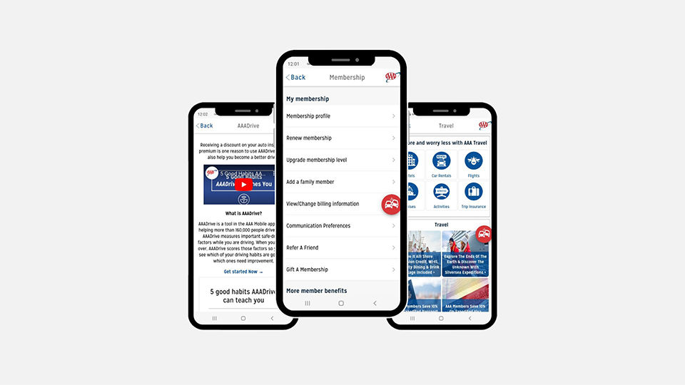 AAA Mobile App | Maps and Directions, Road Trip Planner, Route Planner